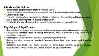 vitD metabolism and calcitonin.pptx for mbbs and neetpg | PPTX