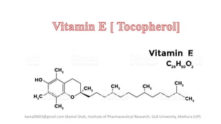 Vitamin E | PPTX