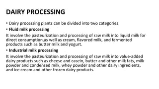 Presentation dairy industry.._1 | PPT