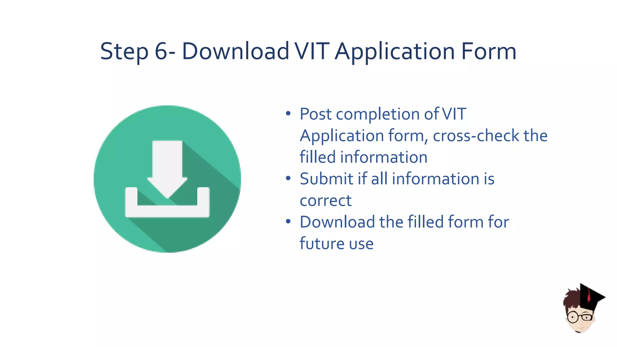 VIT Application Form | PPTX