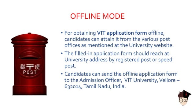 VIT Application Form | PPT