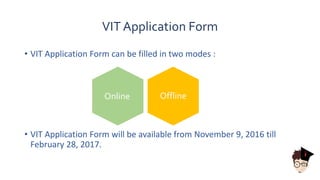 VIT Application Form | PPTX