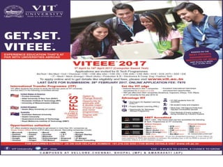 Viteee 2017 complete information | PPT