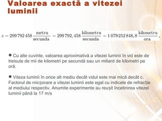 Viteza luminii | PPT