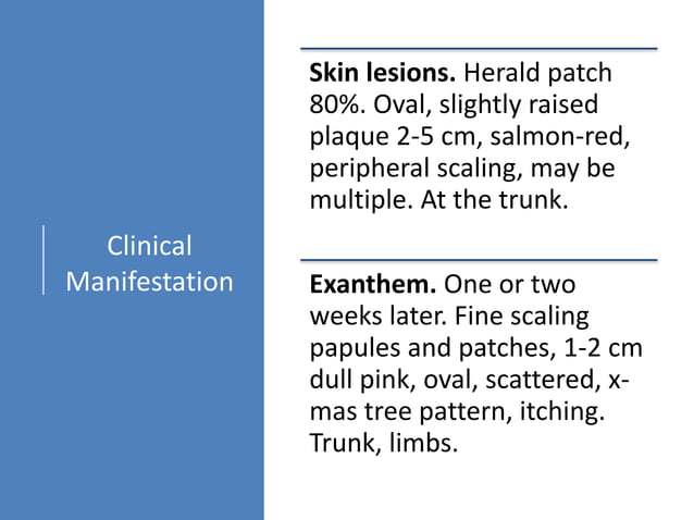 Vitiligo, Pityriasis rosea, Discoid lupus erythematosus, erythema ...