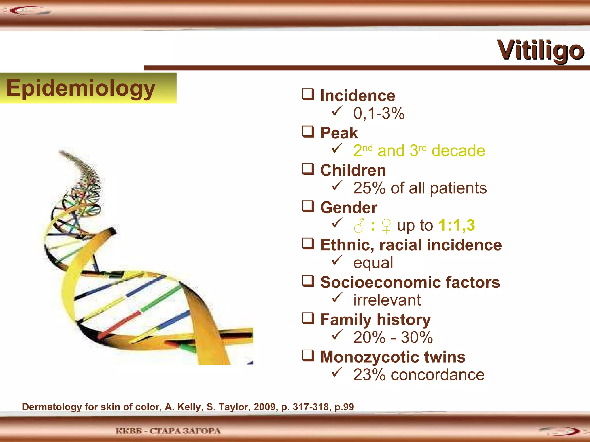 Vitiligo in association with Erythema dyschromicum perstans | PPT