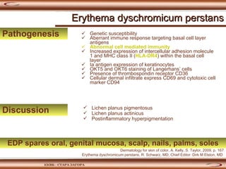 Vitiligo in association with Erythema dyschromicum perstans | PPT