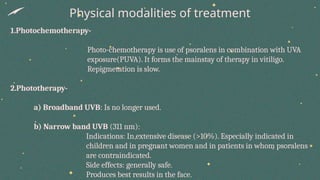 vitiligo presentation .pptx TOPIC VITILGO IN | PPTX