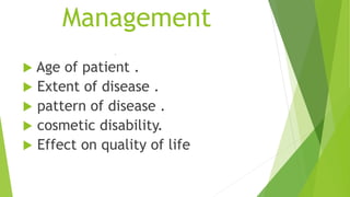 Vitiligo or white patch or leucoderma | PPTX