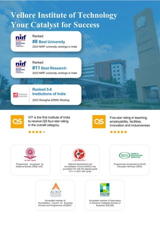 VIT_MBA_Brochure.pdf for the MBA aspirants who are looking for a bright ...