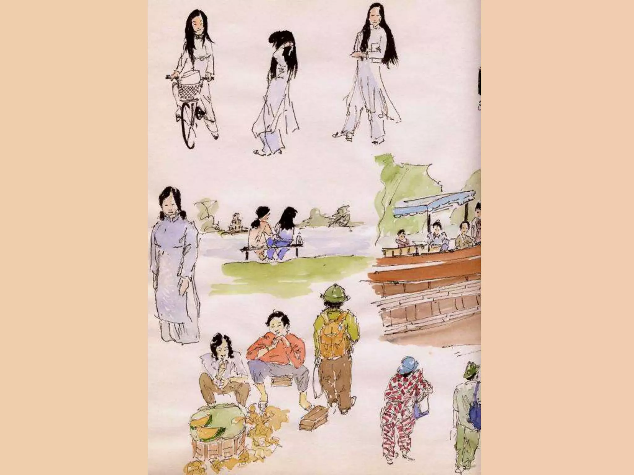 VIET NAM -qua cac net ve cua cac hoa si | PPSX