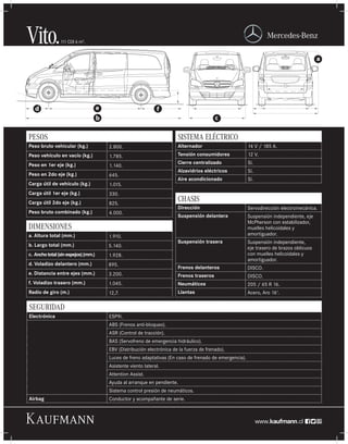 Vito 111 cdi 6 m3 | PDF