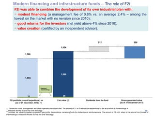 Vito Gamberale - Infrastructures in Italy, the Role of Infrastructure ...
