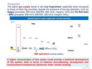 Vito Gamberale - strategic role of gas and power networks | PPT