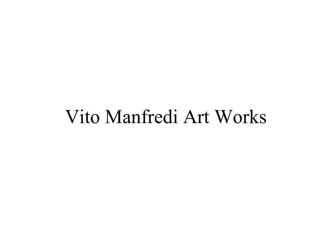 Vito Manfredi images | PPT