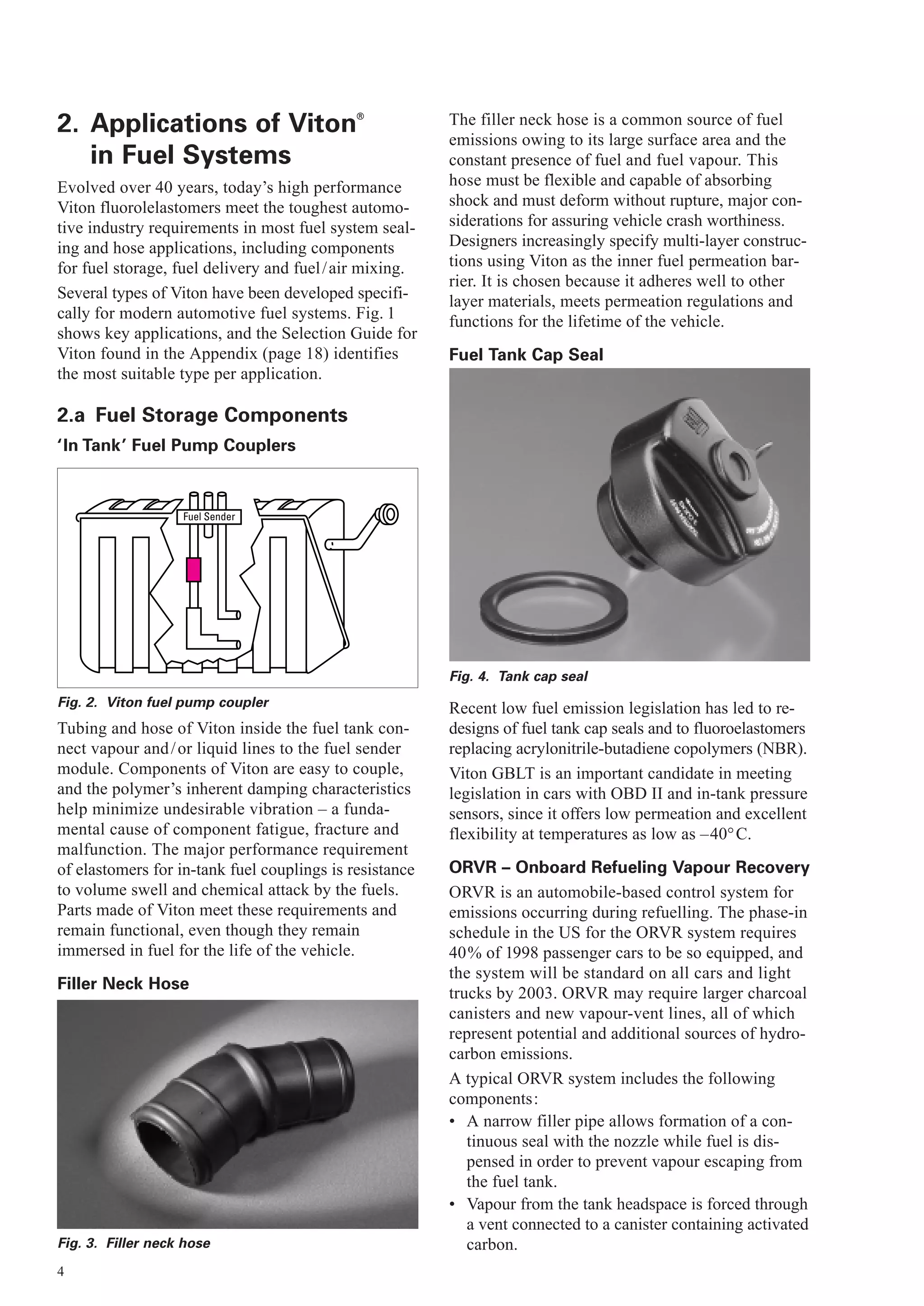 Viton excelling in modern automotive fuel systems | PDF