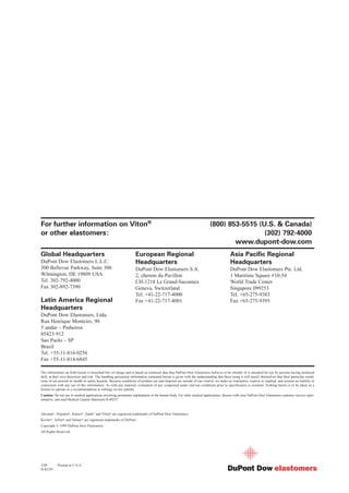 Viton excelling in modern automotive fuel systems | PDF