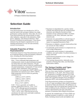 Viton selection-guide | PDF