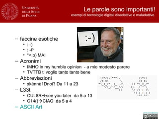 tecnologie aumentative per la comunicazione multiMODALE e multiMEDIALE ...