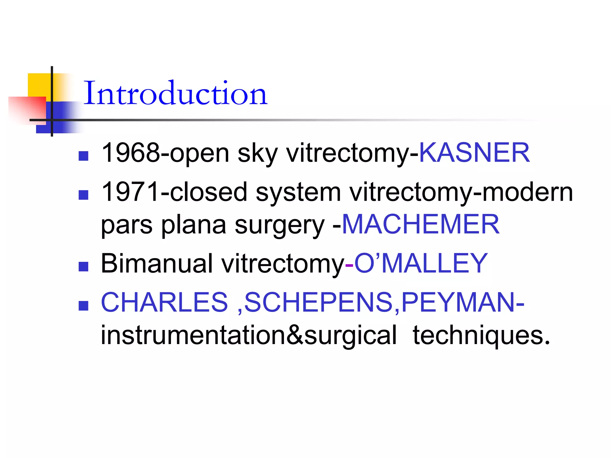 Vitrectomy Principles | PPT
