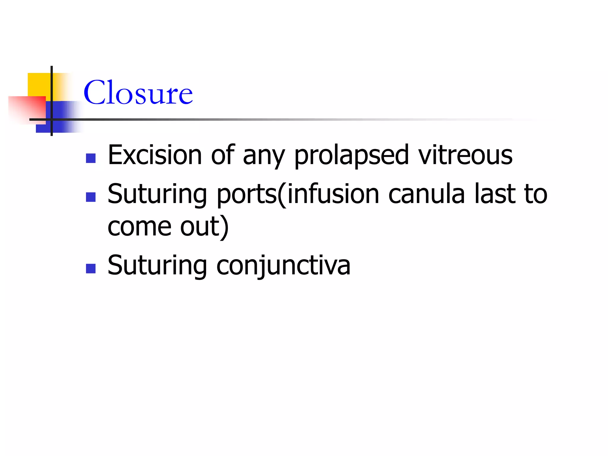 Vitrectomy Principles | PPT