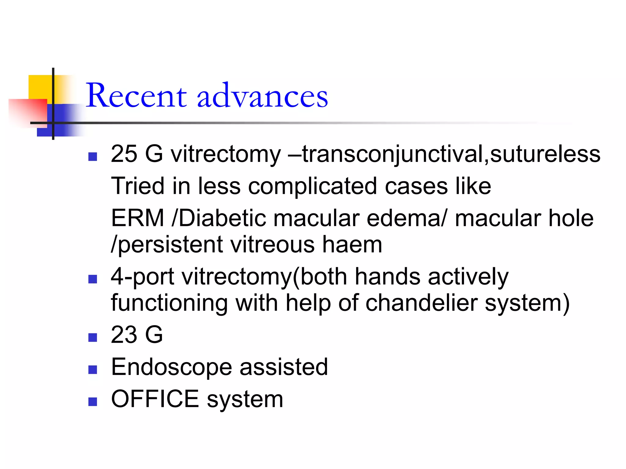 Vitrectomy Principles | PPT