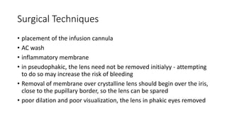 Vitrectomy in endophthalmitis | PPTX