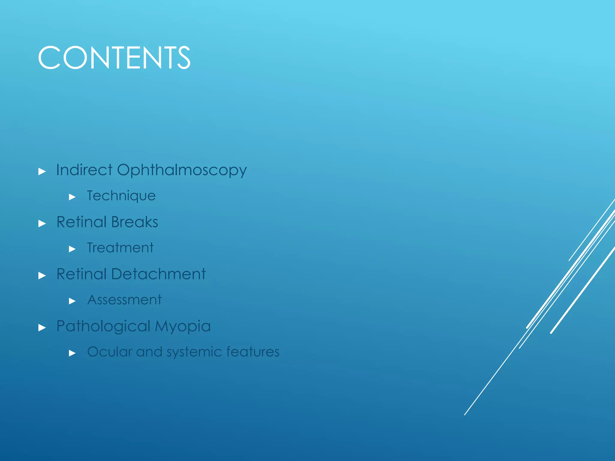 Vitreoretinal pathology (shared using VisualBee) | PPTX