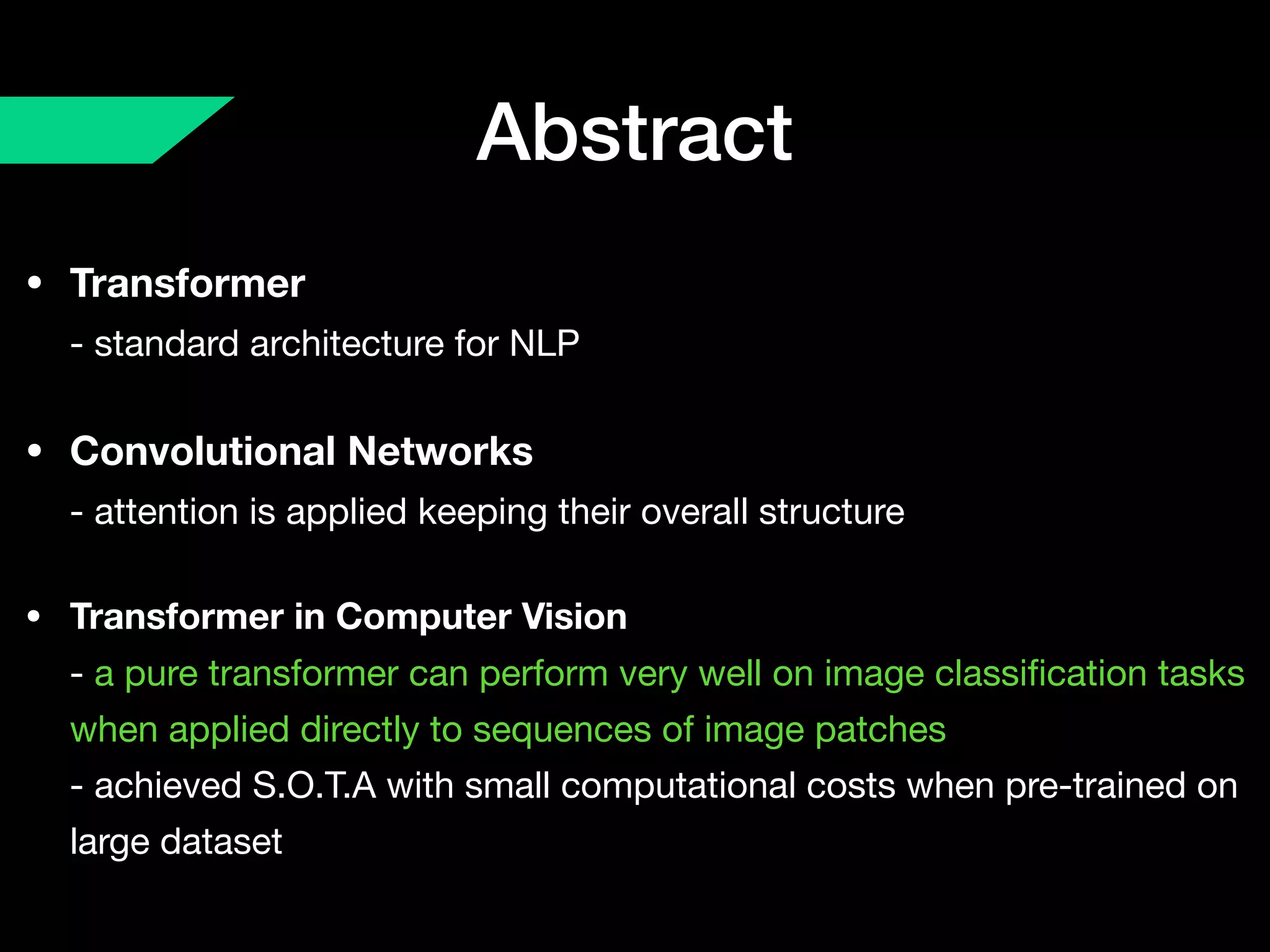 ViT (Vision Transformer) Review [CDM] | PDF