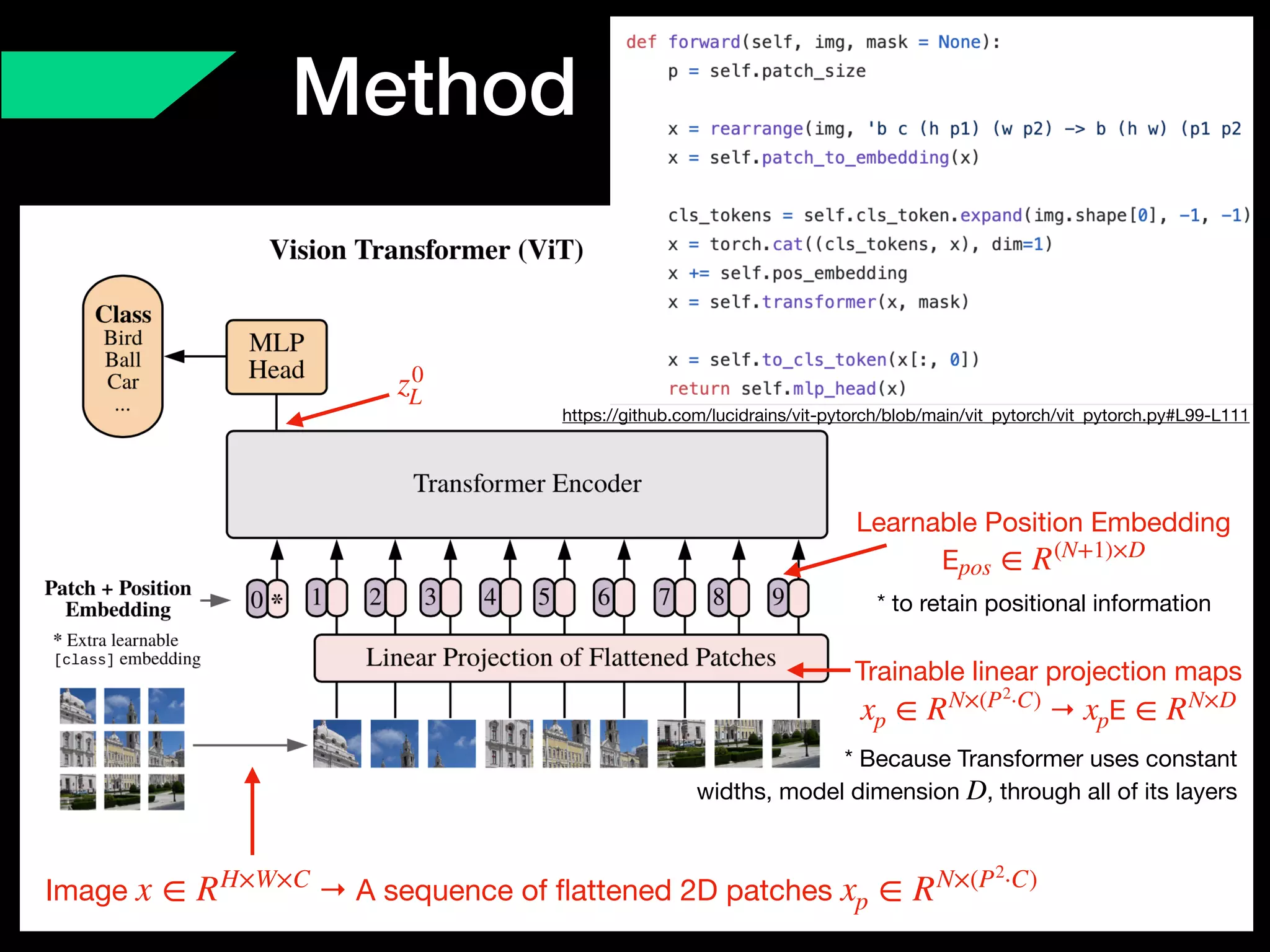 ViT (Vision Transformer) Review [CDM] | PDF
