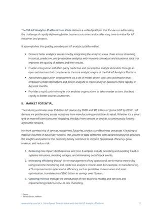 Vitria IoT Analytics Platform | PDF | Cloud Computing | Internet
