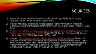 Vitrification and it's use in treating hazardous waste | PPTX