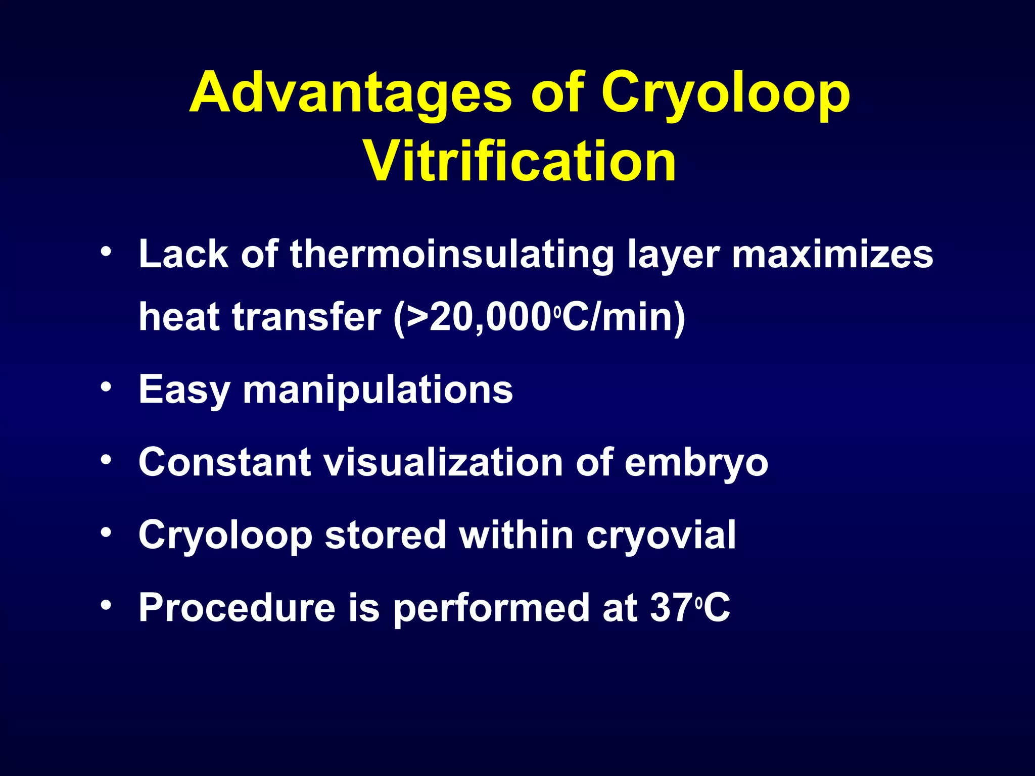 Vitrification of blastocyst stage embryos | PPT