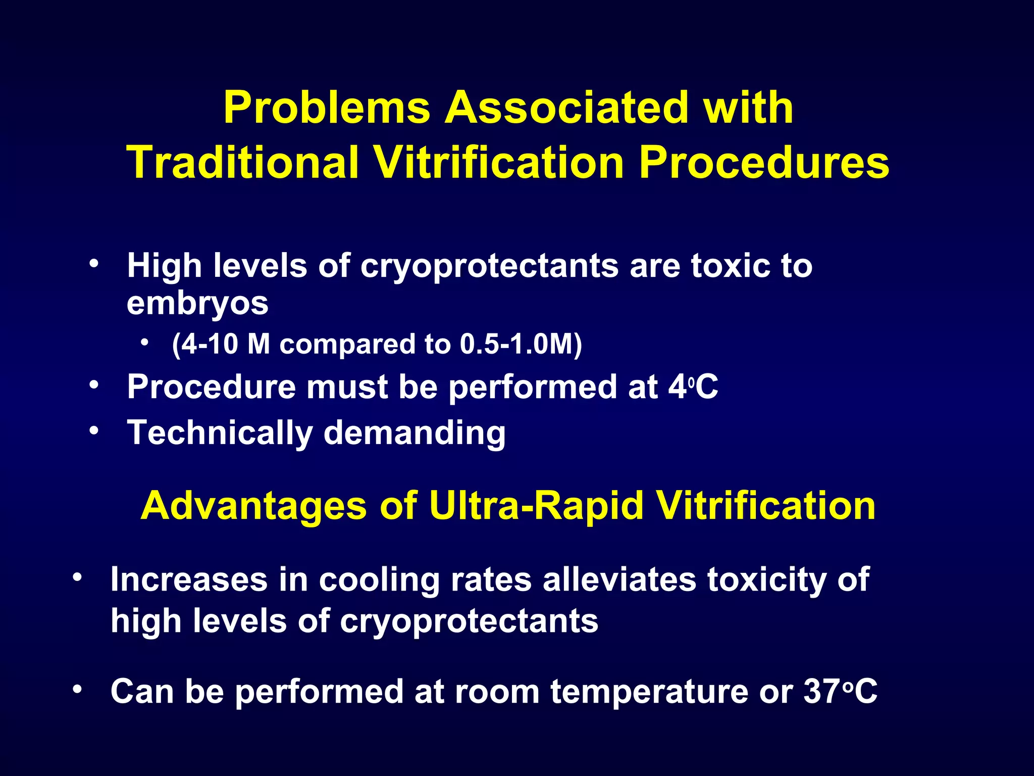 Vitrification of blastocyst stage embryos | PPT
