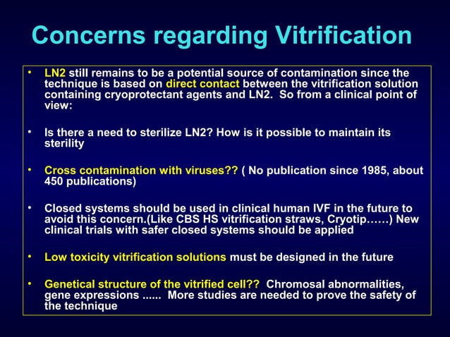 Vitrification of blastocyst stage embryos | PPT