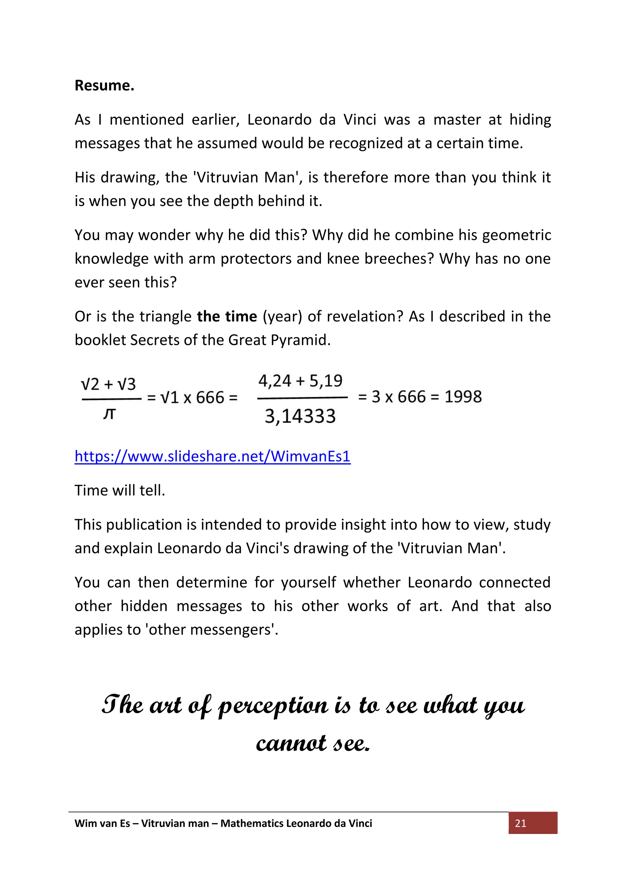Vitruvian Man Mathematics Leonardo da Vinci.pdf
