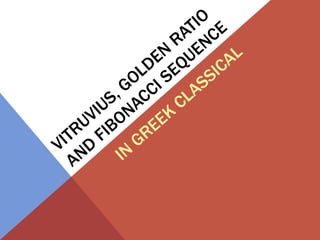 THEORY: Greek Architecture | PPTX