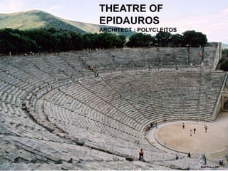 THEORY: Greek Architecture | PPT