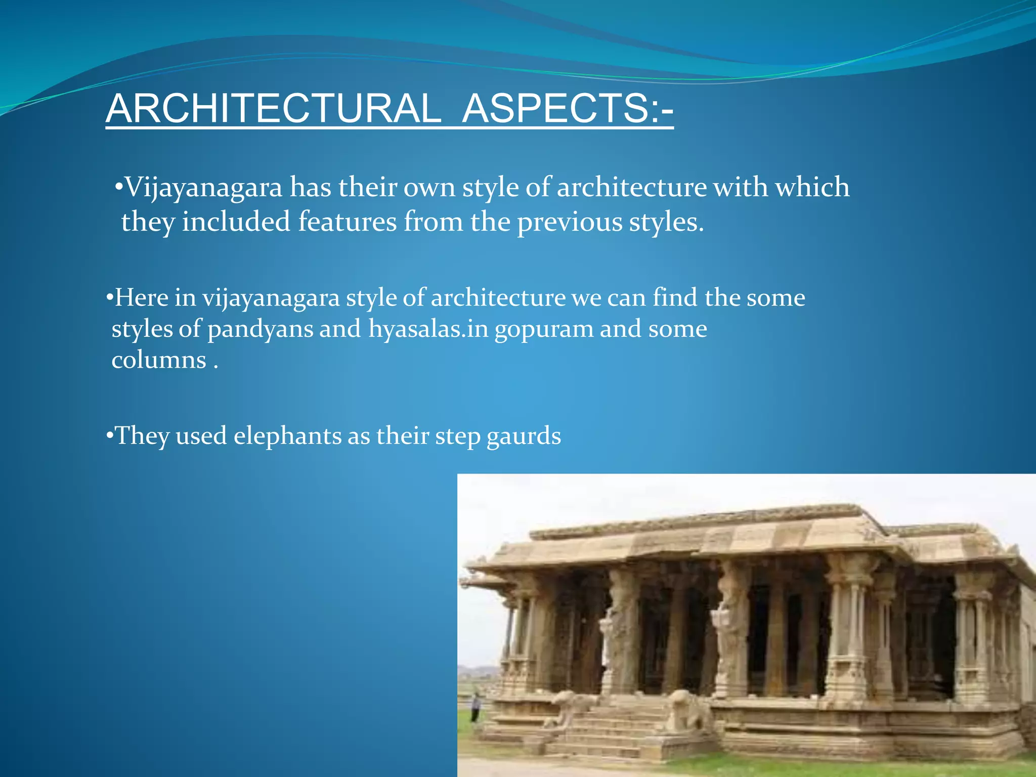 Vittala swami temple vijayanagara architecture (dravidian style). | PPTX