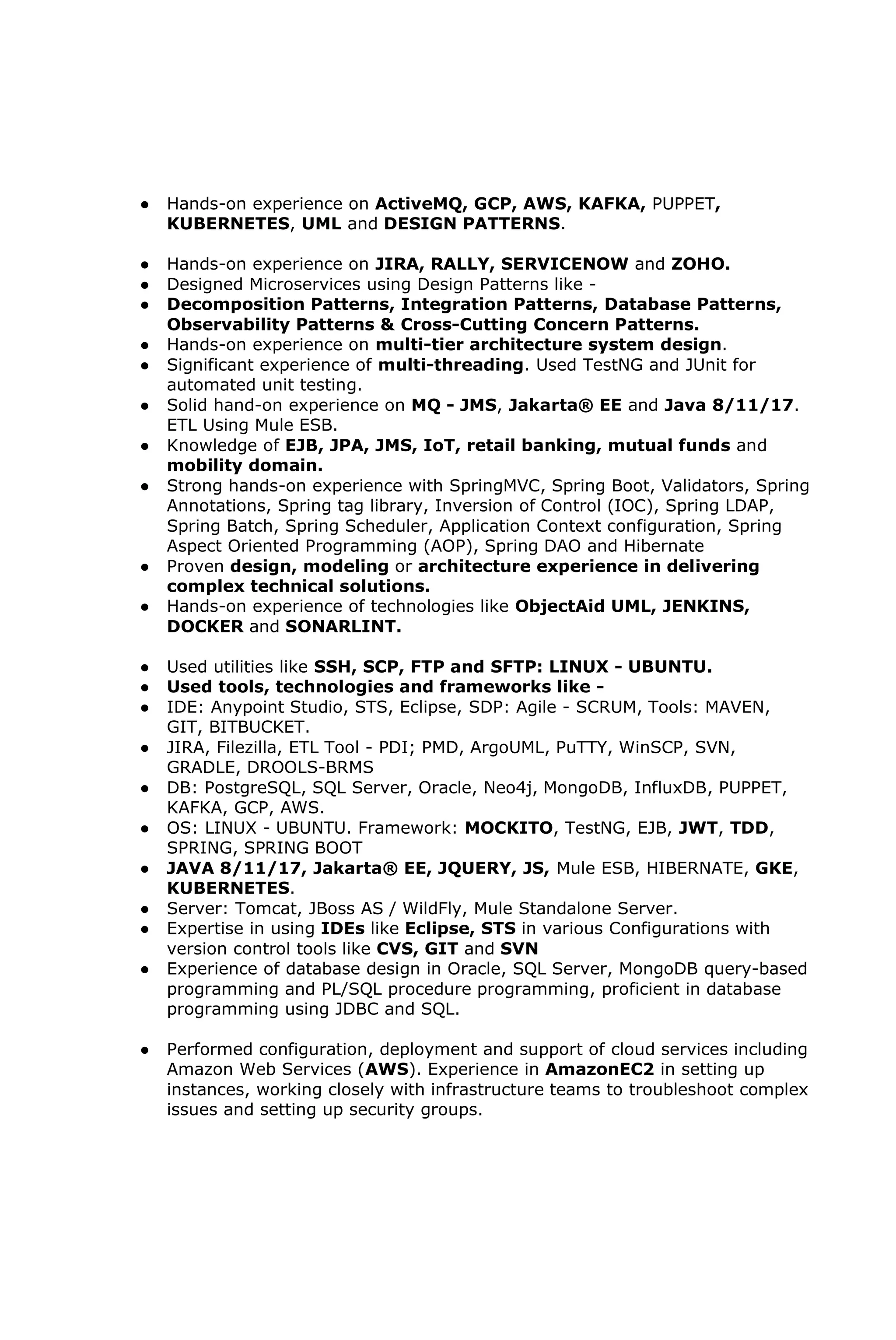 Vitthal Shirke Java Microservices Resume.pdf | Web Development | Internet