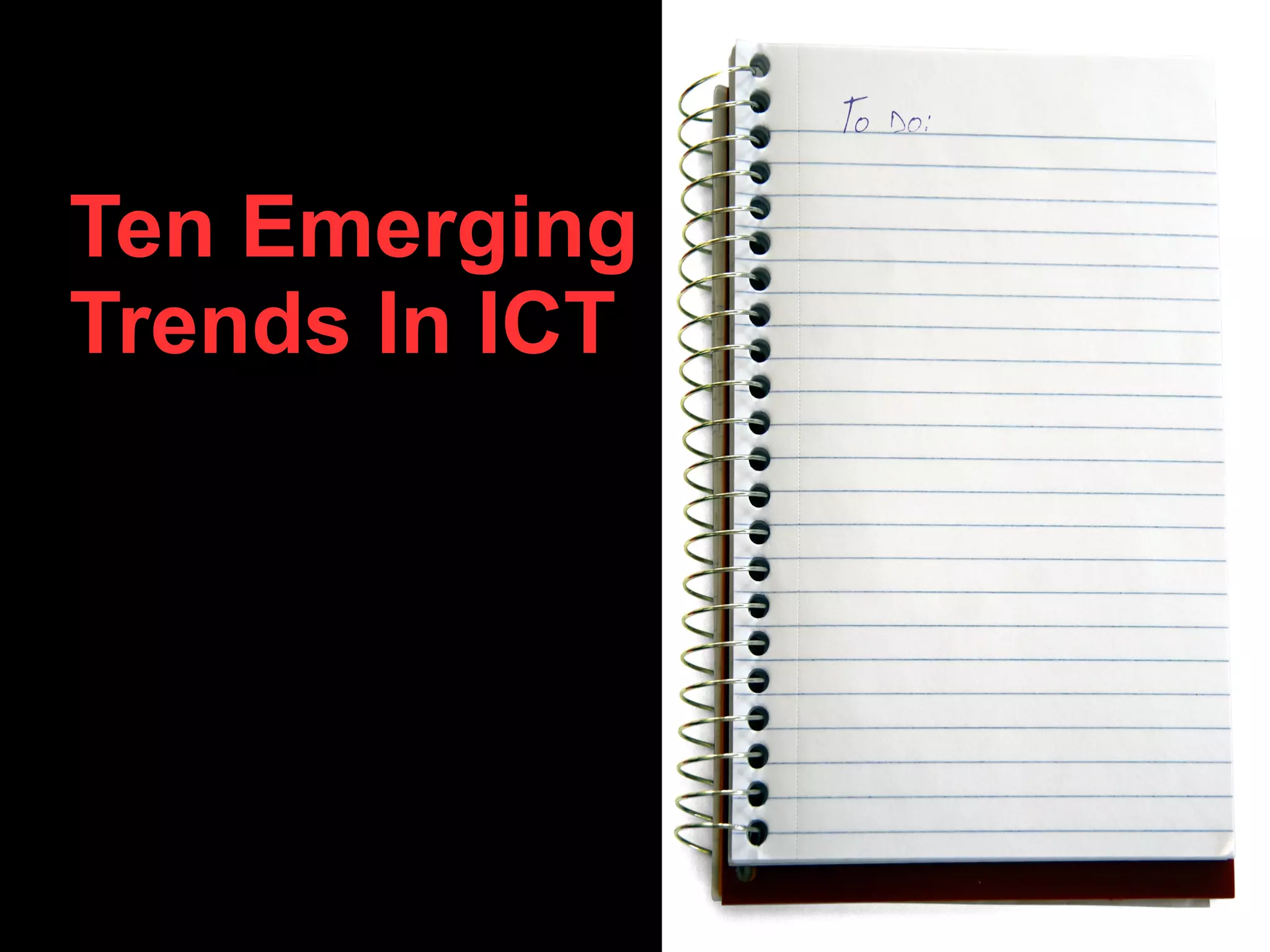 10 Trends in ICT | PDF