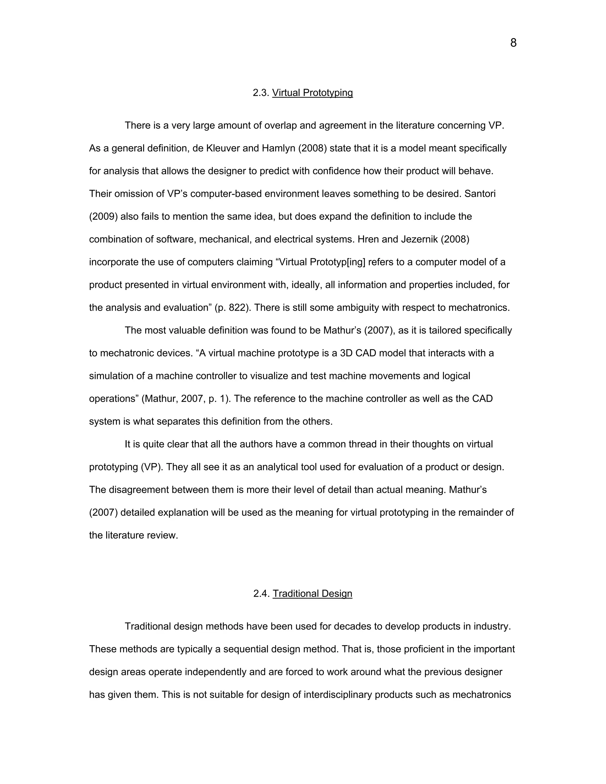 Vitual prototype a critical aspect of mechatronic approach | PDF
