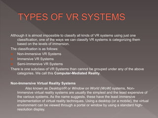 Vitual reality | PPTX