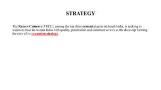 THE RAMCO CEMENT LTD. | PPTX | Construction Industry | Industries