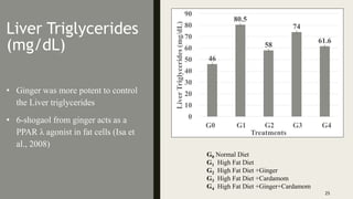 Ginger and cardamom therapeutic in liver disorders | PPT