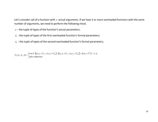 The static code analysis rules for diagnosing potentially unsafe ...