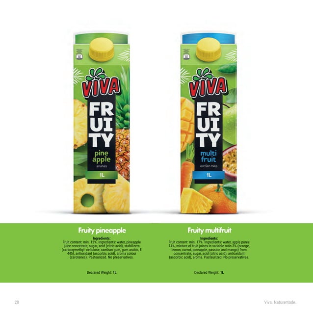 VIVA Company Product Catalogue.pdf | Food & Drink