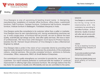 Viva designs company profile | PPT