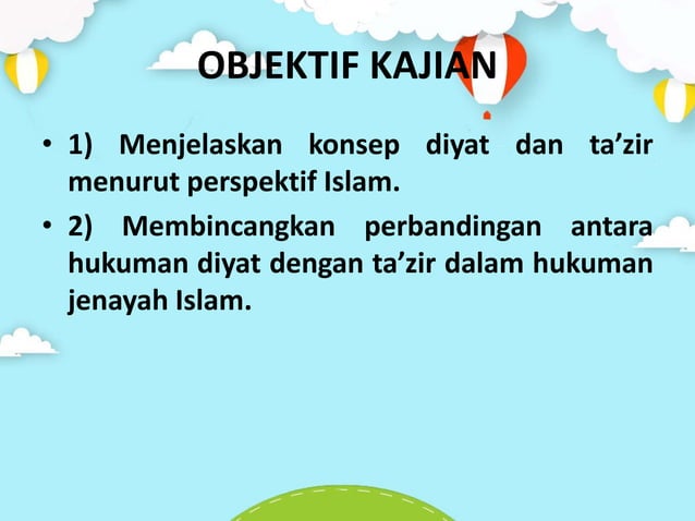 Perbandingan Antara Hukuman Diyat dengan Ta'zir dalam Hukuman Jenayah ...