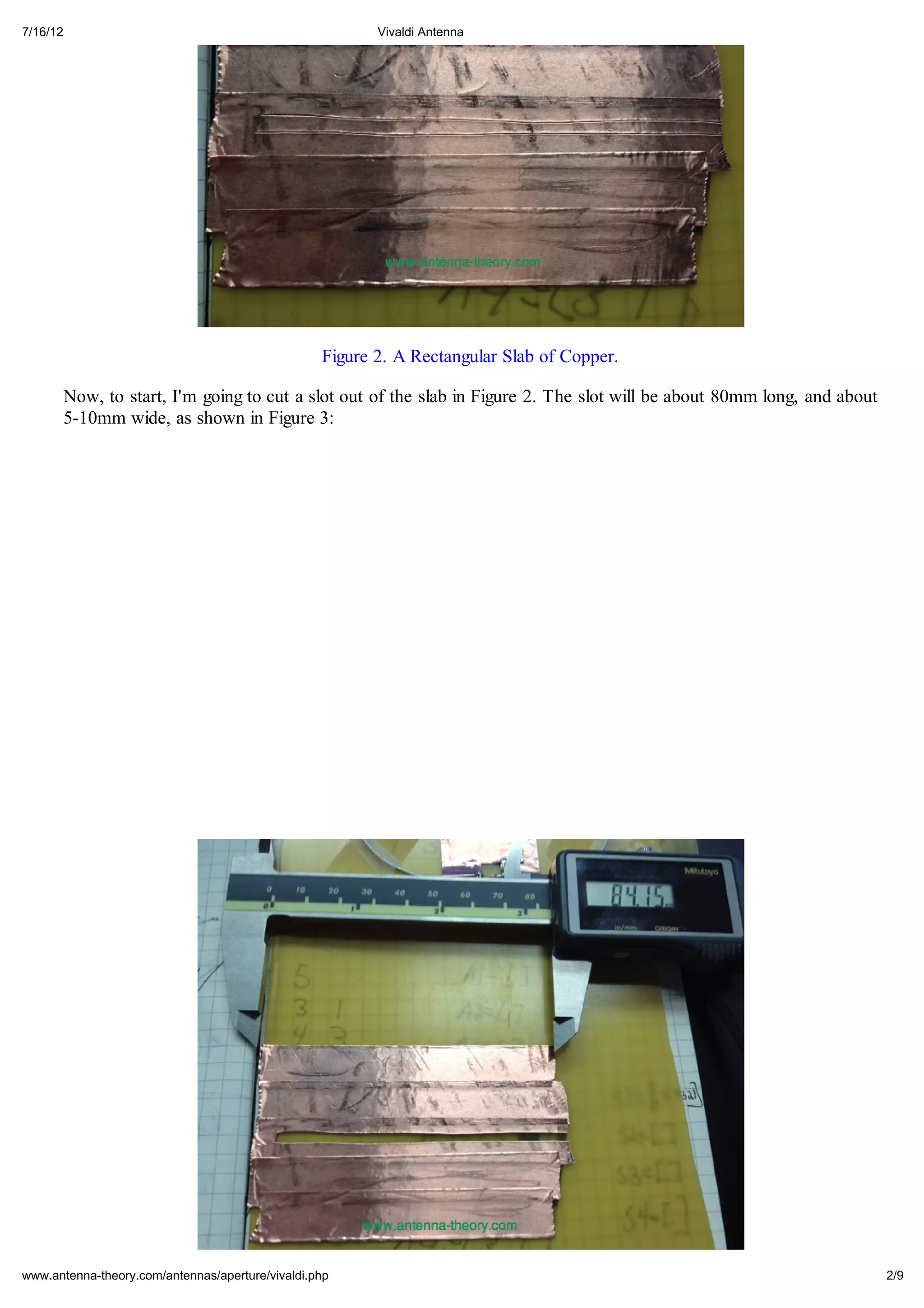 Vivaldi antenna | PDF